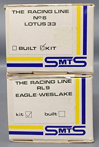 Two Smts 1/43 The Racing Line Eagle Weslake Lotus 33 In Original Box Kits Rl9 No 6