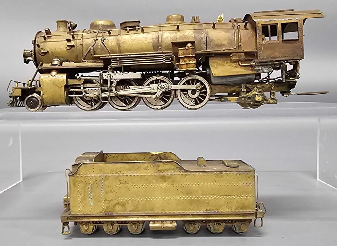 Japan Ho Brass Santa Fe 2-8-2 Steam Locomotive Auction