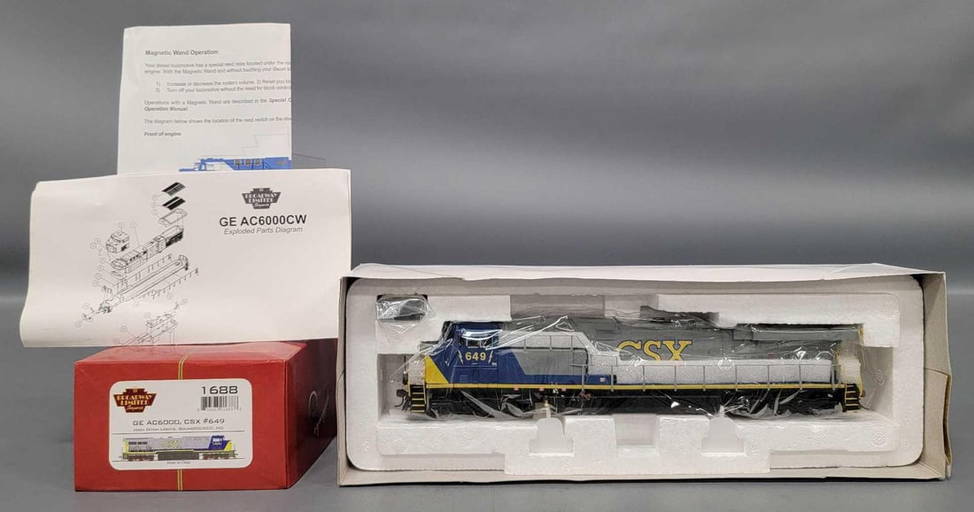 Broadway Limited Imports Ho Csx Ge Ac6000 Diesel Locomotive In Original Box