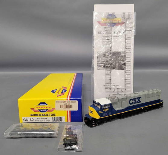 Athearn Genesis Ho Csx Sd 70m Spirit Of Tampa Diesel Locomotive In Ob