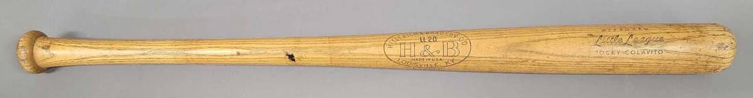 Vintage Hillerich & Bradsby Ll20 Little League Rocky Colavito 30 Inch ...