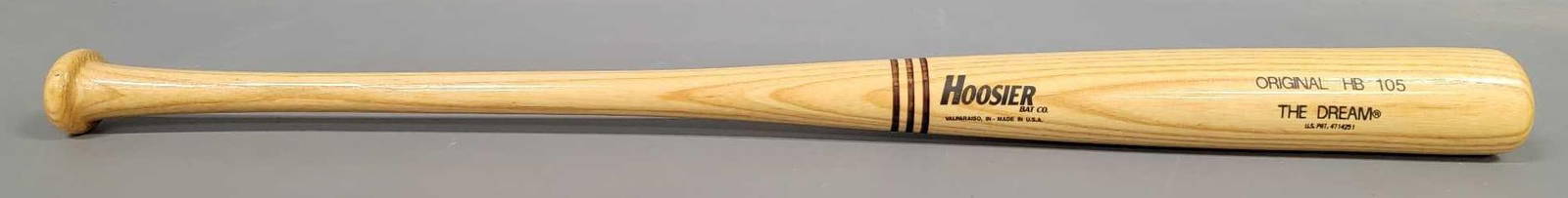Unused Hoosier Bat Co. 33 Inch Original Hb 105 The Dream Baseball Bat