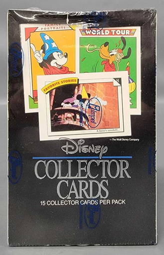 Factory Sealed Box Of 1991 Impel Disney Collector Cards