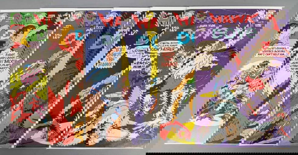 Six Hawk And The Dove Comics