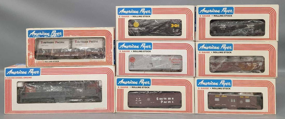 American Flyer Lti S Gauge In Southern Pacific Diesel Freight Set In Obs