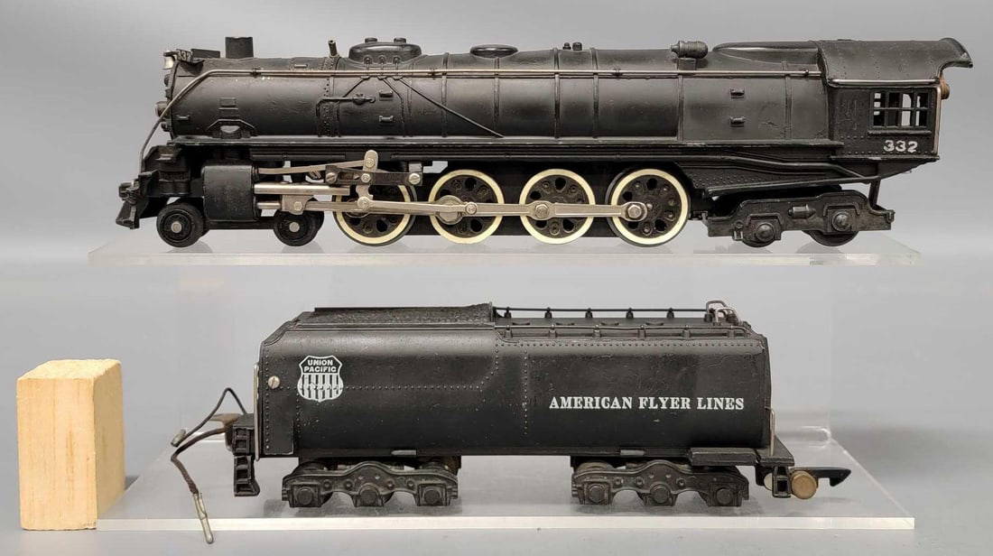 American Flyer S Gauge 332 4-8-4 Northern Steam Locomotive With Union ...