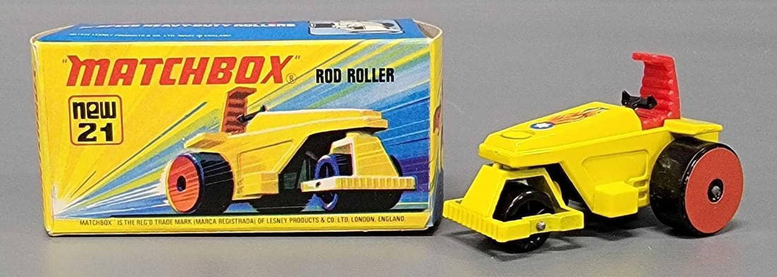 Matchbox Superfast 21 Rod Roller In Original Box