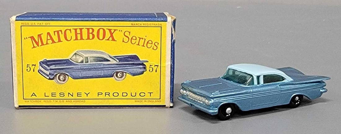 Matchbox 57 Chevrolet Impala In Original Box
