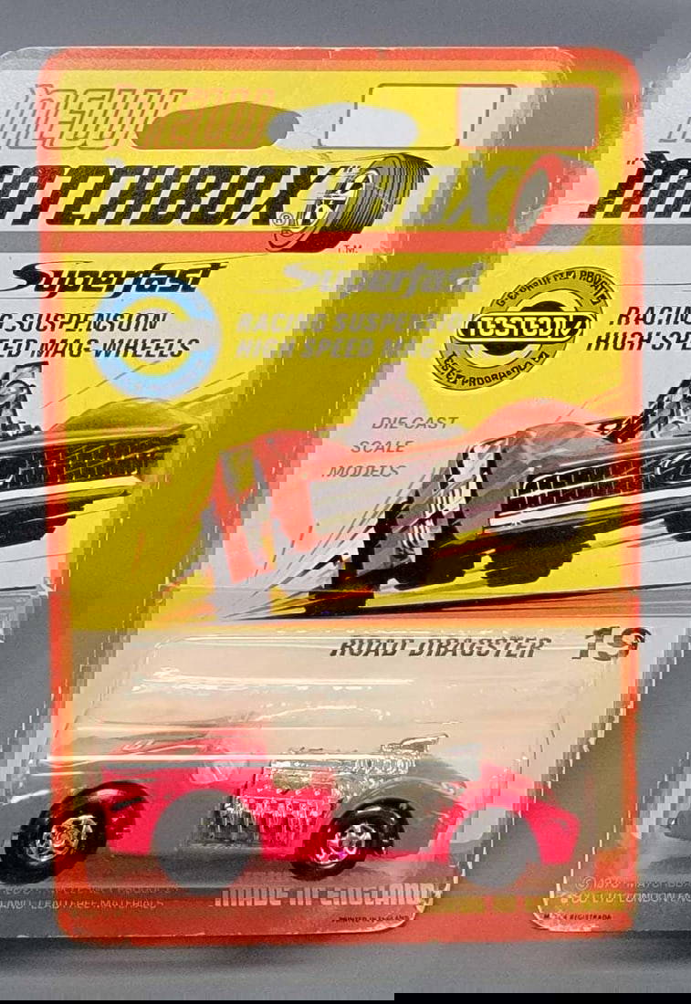 Gorgeous Matchbox Superfast 19 Road Dragster In Blister Pack Auction