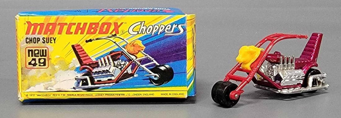 Matchbox Superfast 49 Choppers Chop Suey In Original Box