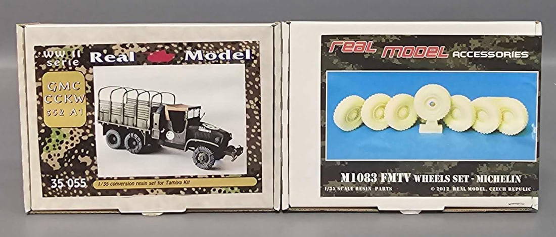 Group Of Real Model 1/35 Accessory And Conversion Kits In Original ...