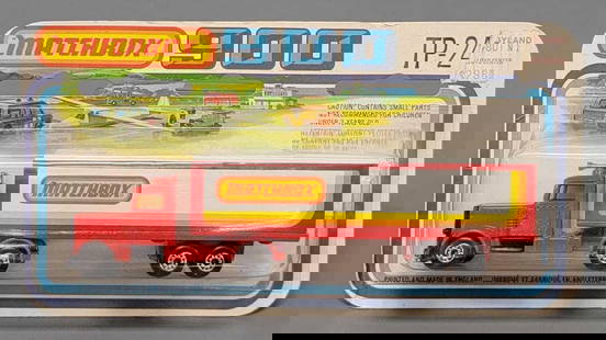 Matchbox Lot Ambulances & Trailer Auction