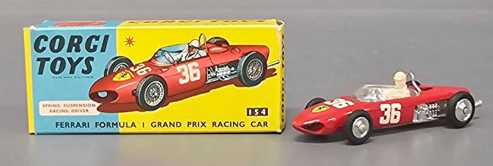 Corgi Toys Ferrari Formula 1 Grand Prix Racing Car No 154 Auction