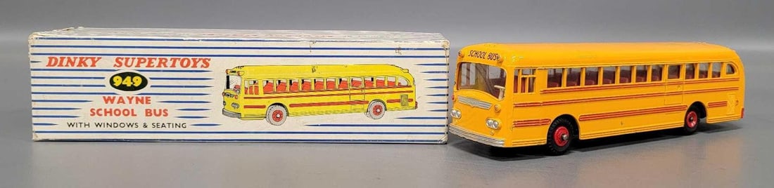Dinky Supertoys Wayne School Bus No 949 In Original Box Auction
