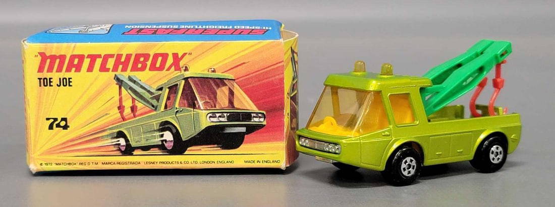 Matchbox Superfast No 74 Toe Joe In Original Box