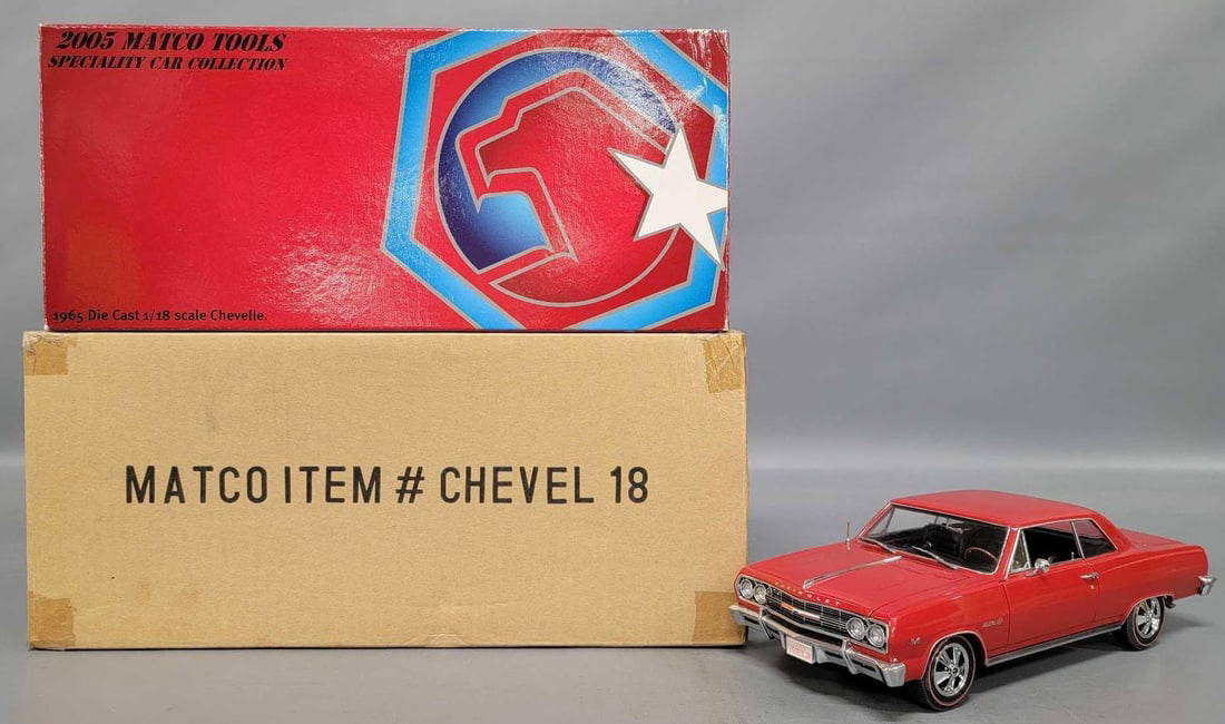 2005 Matco Tools 1/18 Speciality Car Collection 1965 Chevelle Ss 396 In ...