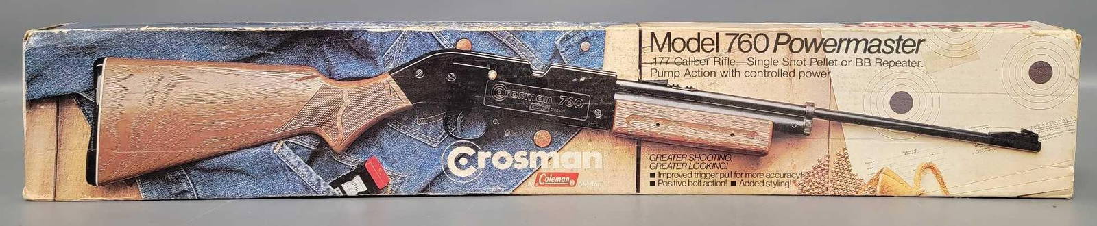 Crosman 760 Powermaster Rifle In Original Box