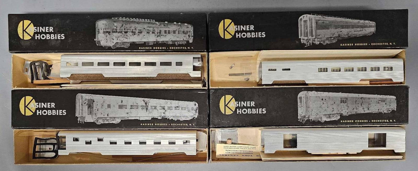 Four Unbuilt Kasiner Dwarf Passenger Car Kits In Original Boxes Auction