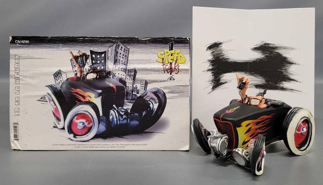 Rare 2007 Enesco Country Artists Speed Freaks 32 So Lo Highboy In ...