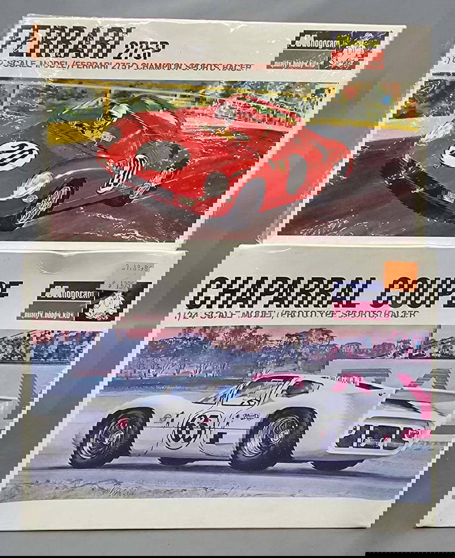 Two Unbuilt Monogram Model Kits In Original Boxes Auction