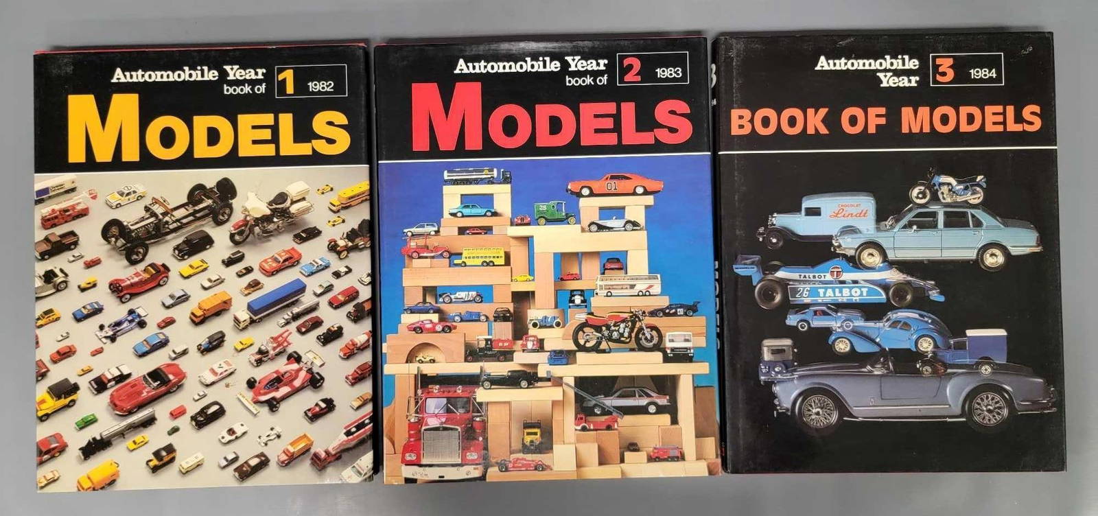 Automobile Year Book Of Models 1 2 And 3 1982-84 Hardback Books Auction