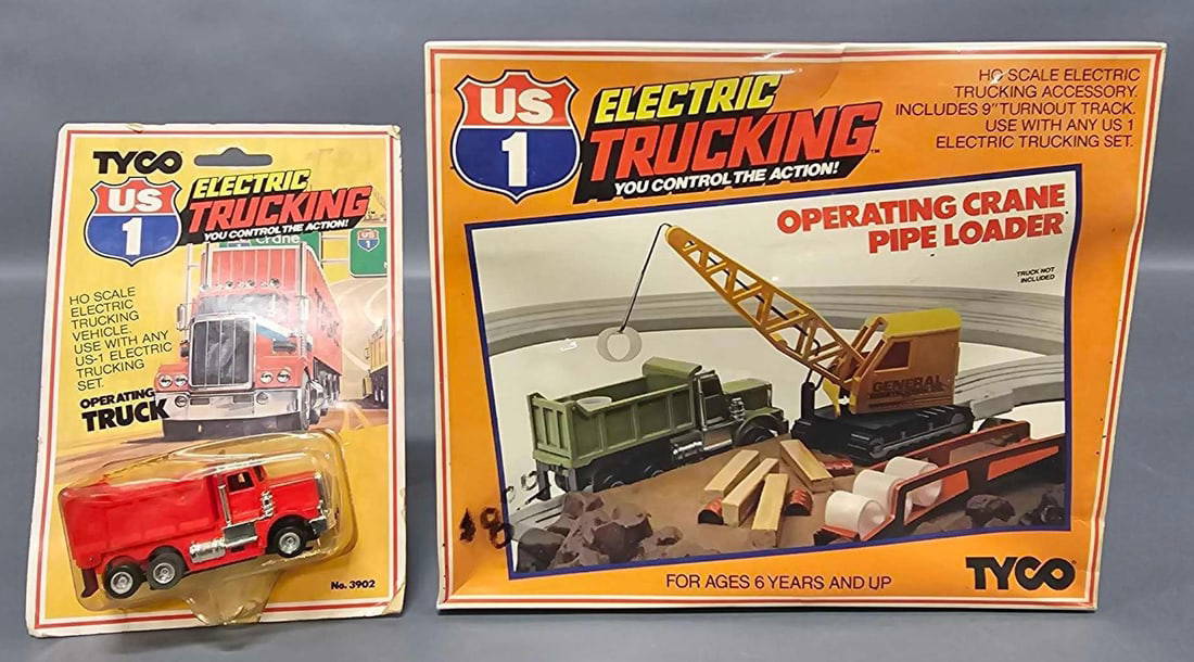 Factory Sealed Tyco Us 1 Electric Trucking Operating Crane Pipe Loader ...