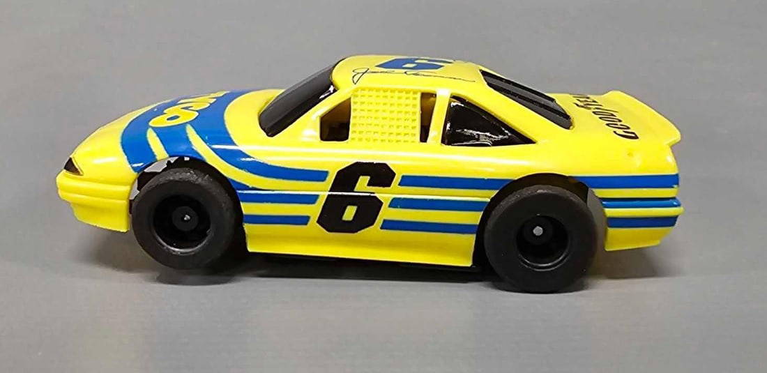 Rare Tyco #6 Chevy Yellow Goodyear Ho Slot Car Auction