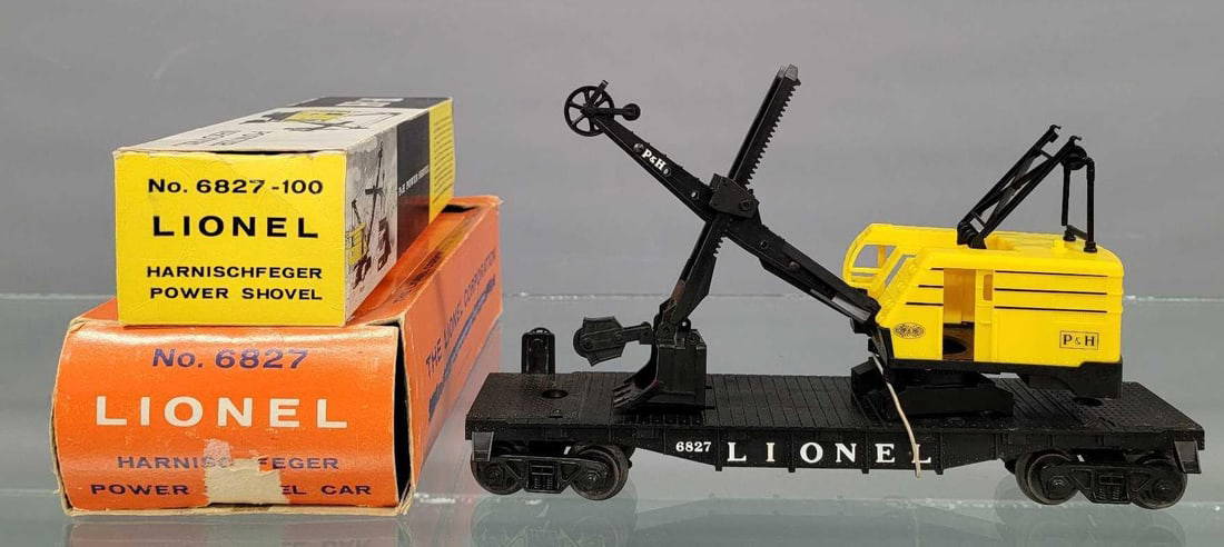Lionel 6827 Harnischfeger Power Shovel Car In Original Box Auction