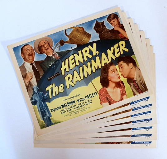 Henry, The Rainmaker (monogram, 1949). Complete Lobby