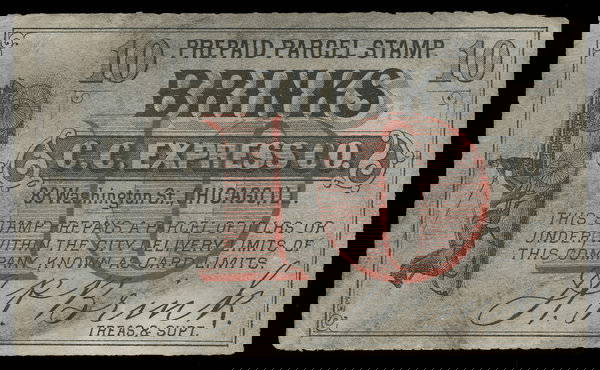 Il Chicago. Brinks C.c. Express Co. 10lbs