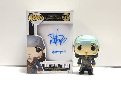 Signed Pirates Of The Caribbean Johnny Depp Funko Pop