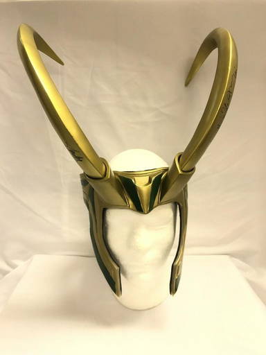 Loki Mask Tom Hiddleston Stan Lee Autographed Signed