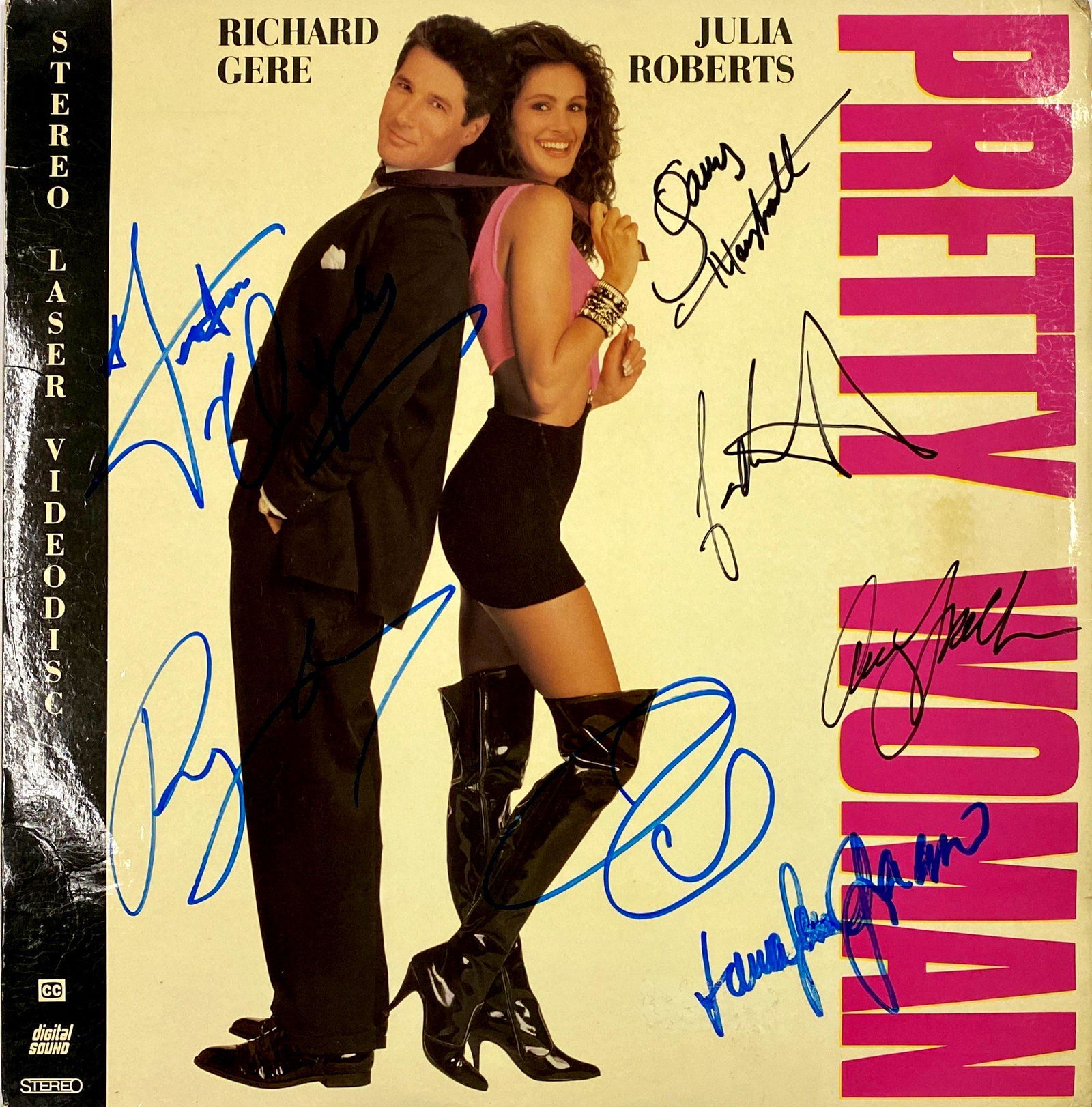 Pretty Woman Ld Julia Roberts Autograph Signed