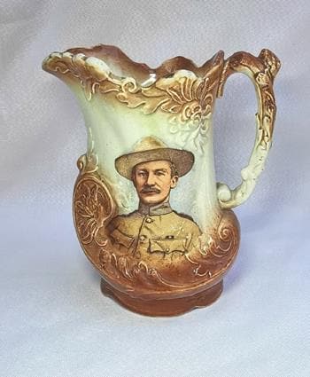 Boer War ,major General Baden Powell Souvenir Milk Jug