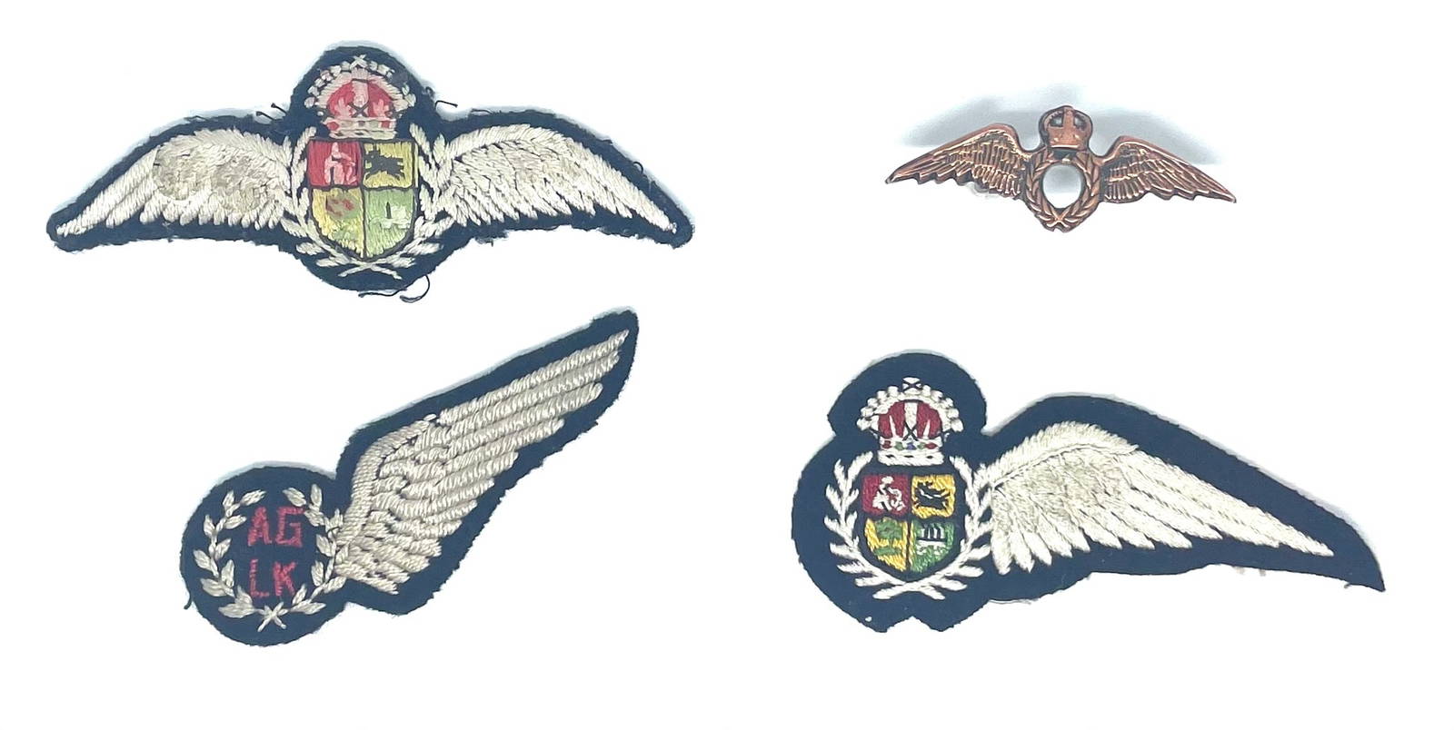 Ww2.saaf Wings & Brevet Lot Auction