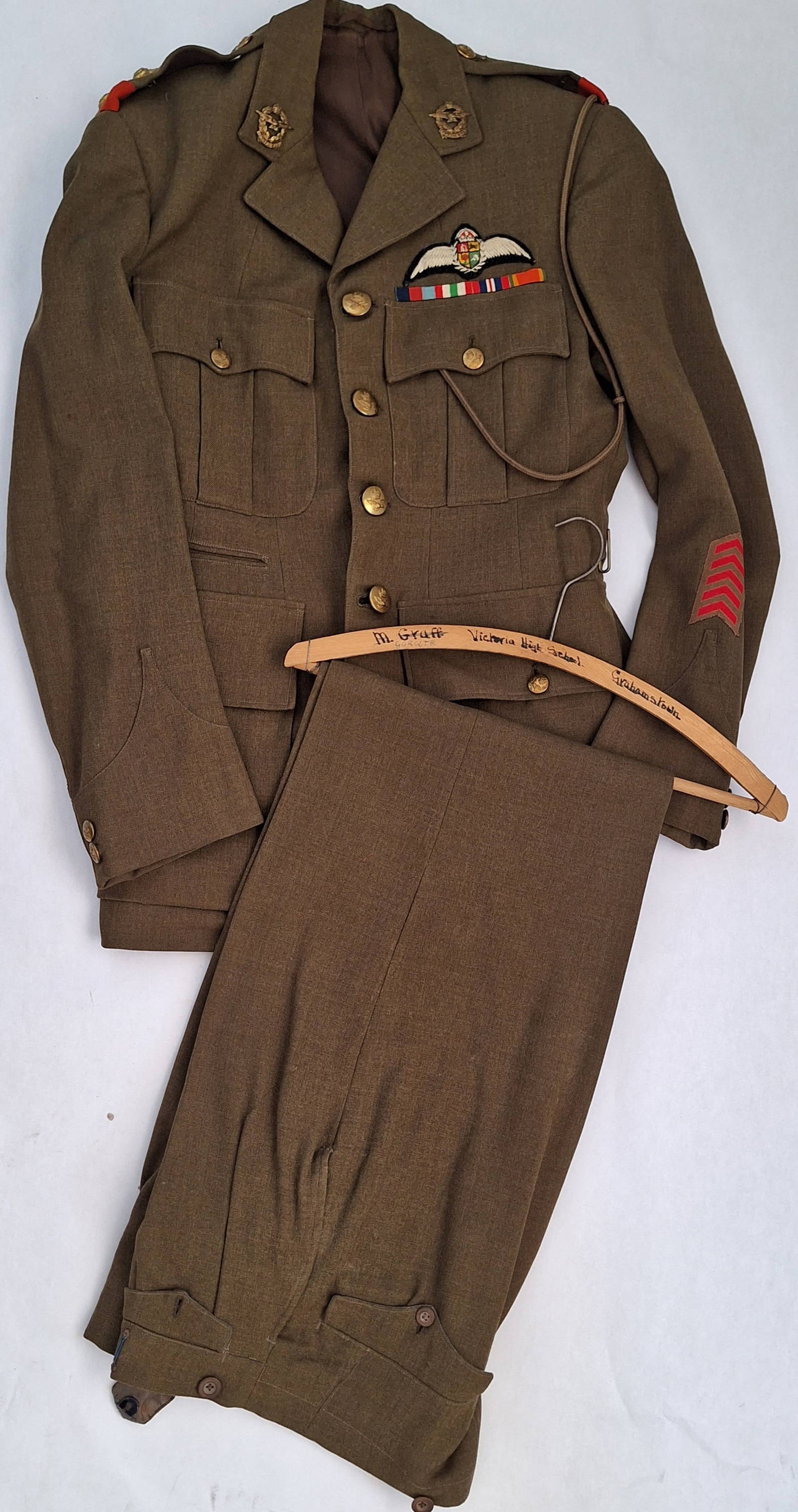 Ww2.saaf Fighter Pilots Uniform Auction