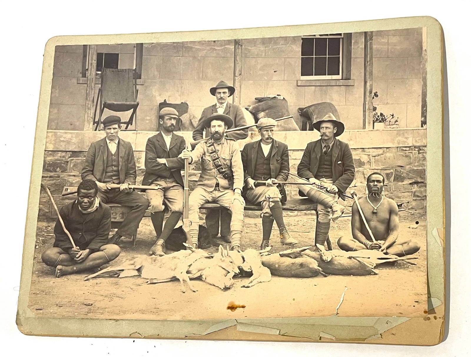 Boer War.boer Hunting Photocard Auction