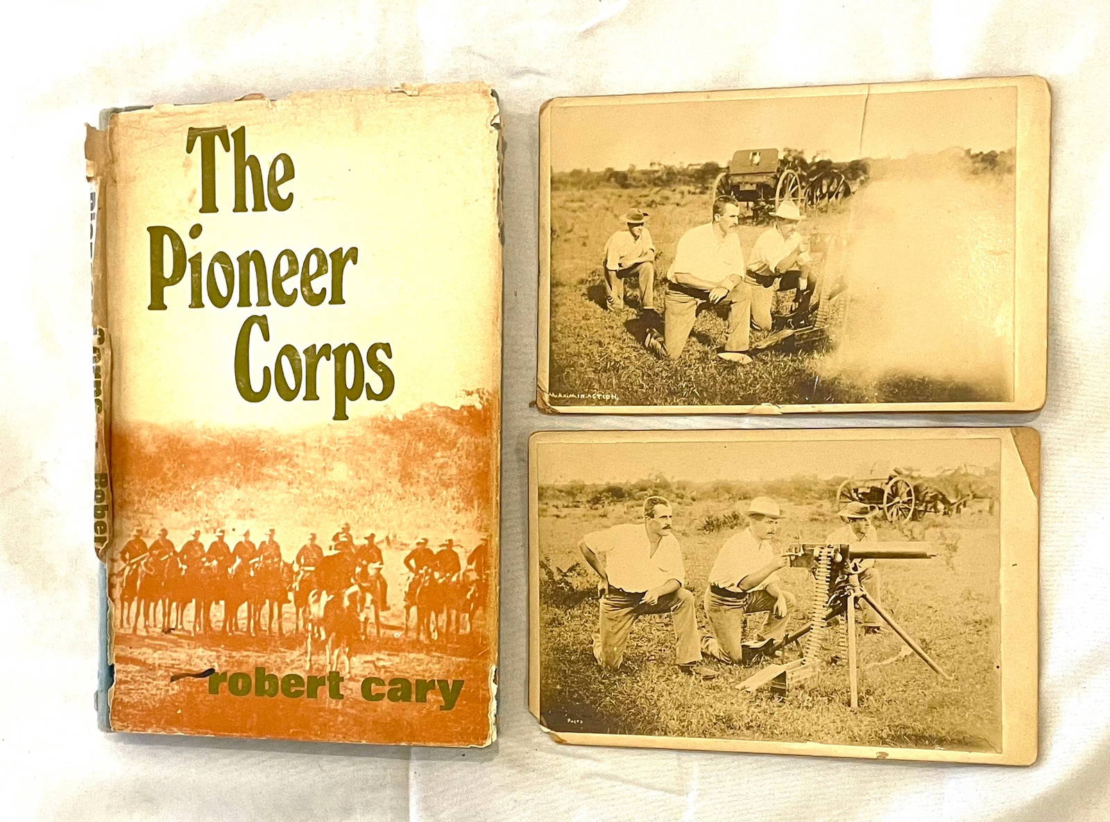 Boer War.the Pioneer Corps With Rhodesian Photo Set Auction