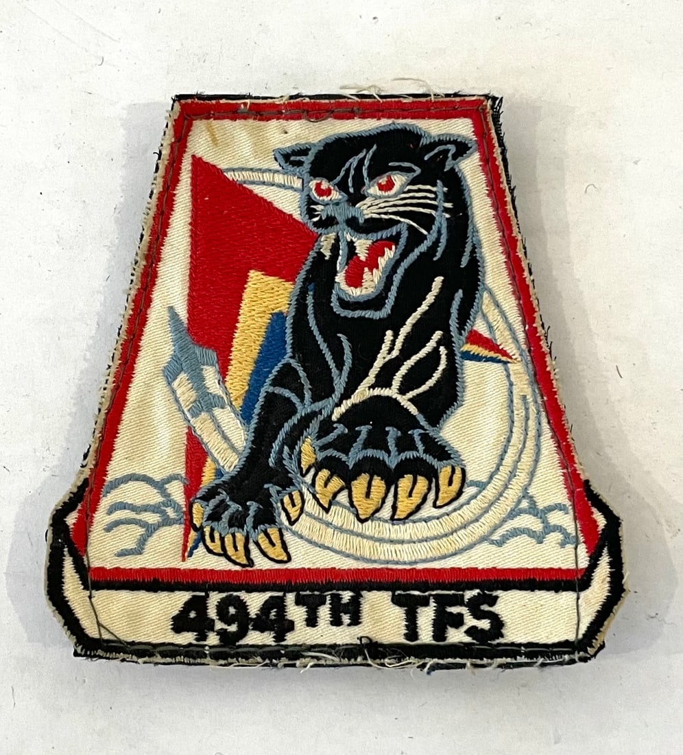 Nato.usaf Raf Base 494th Squadron Patch Auction
