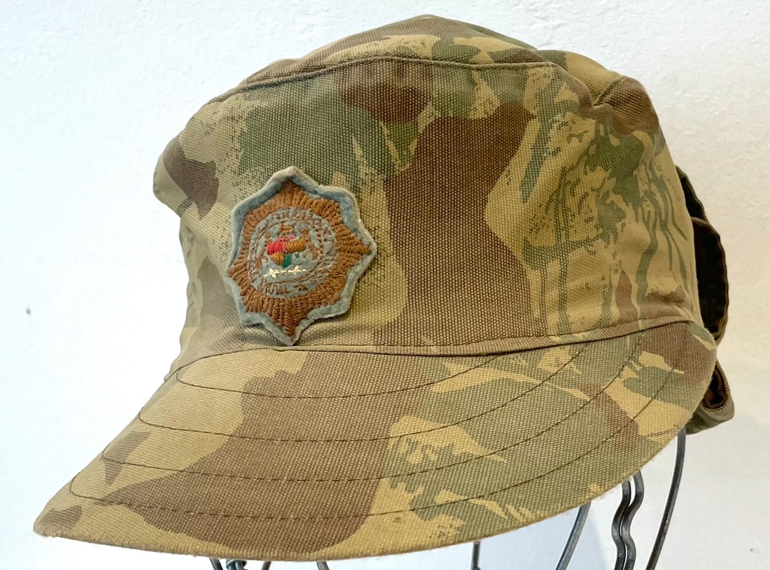 South Africa.sap Koevoet Camo Flap Cap