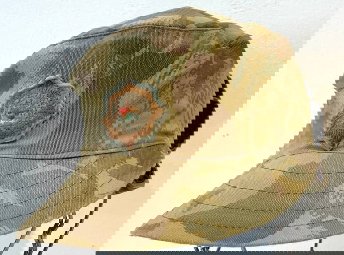 South Africa.sap Koevoet Camo Flap Cap