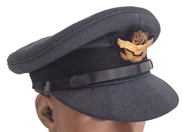 Rhodesia.rhodesian Air Force Officers Peak Cap