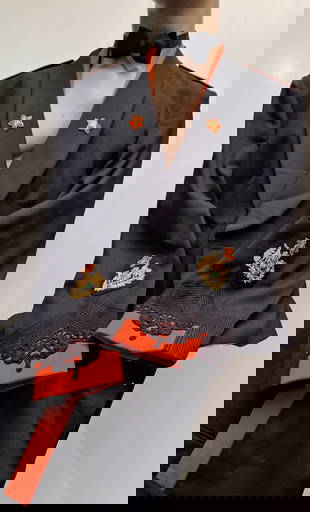 South Africa.sadf Warrant Officer Of The Army Mess Dress Uniform