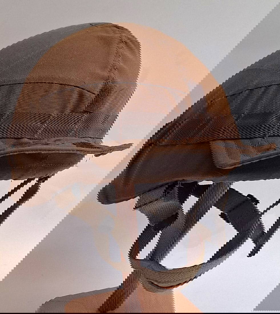 South Africa.sadf Paratrooper Jump Helmet With Cover Auction