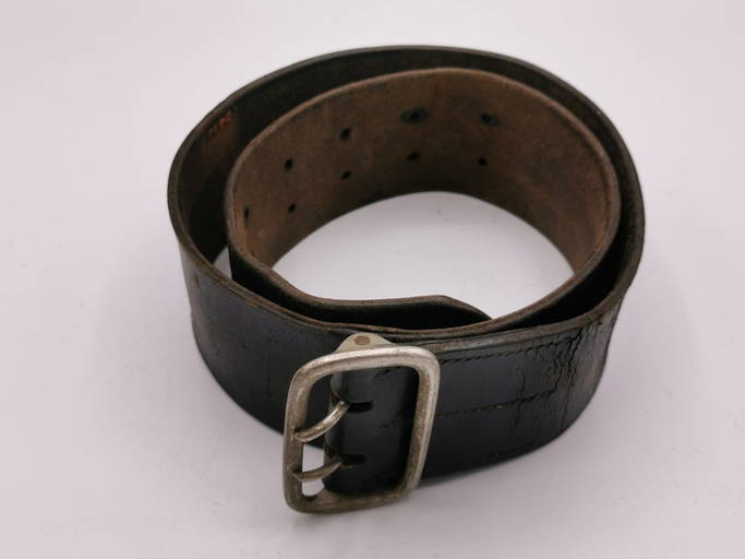 German Ww2 Officer Belt With Buckle