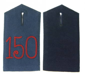 147th Wwi Prussian Inf. Regiment Pauldron Blue