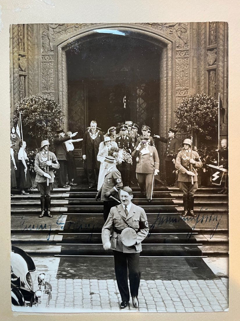 Hermann Goering and Emmy Goering Signed Wedding Photo - Feb 21, 2021 ...