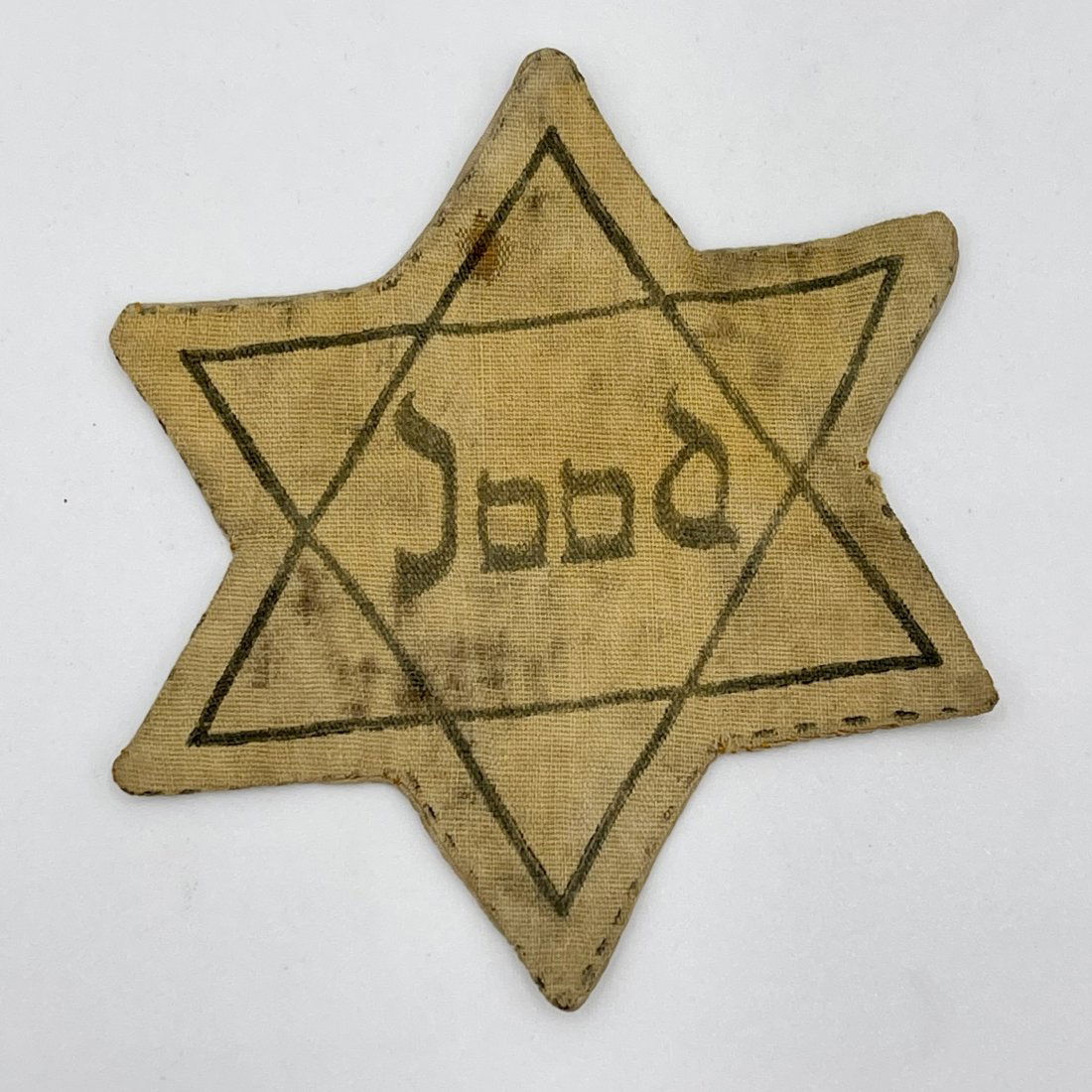 "jood" Star Of David Badge Dutch Holocaust