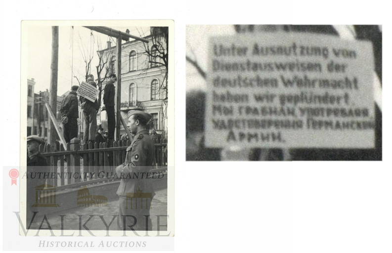 Very Graphic Photo Of 3 Men Hanged For Looting