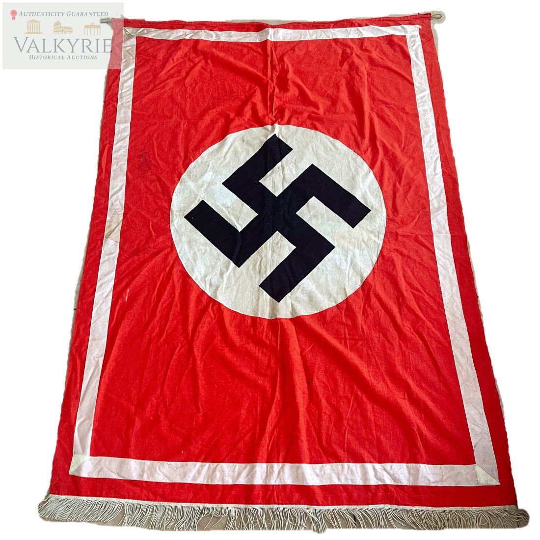 Nazi NSDAP HUGE Podium Banner - Aug 28, 2022 | Valkyrie Historical ...